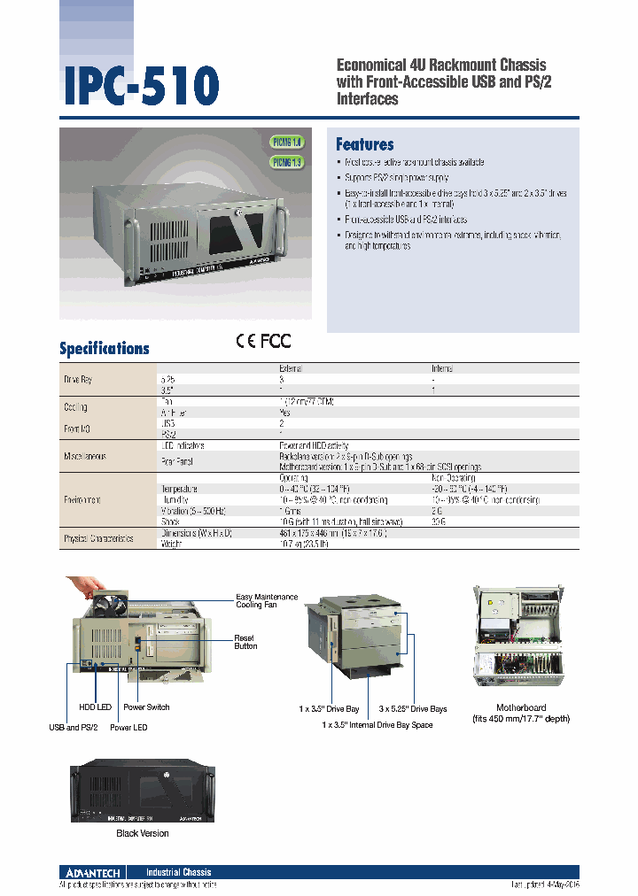 IPC-510BP-00XBE_8859168.PDF Datasheet Download --- IC-ON-LINE