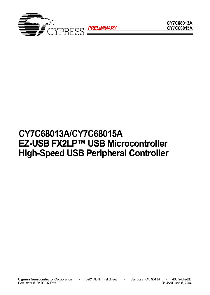 CY7C68013A-56LFC_8900318.PDF Datasheet Download --- IC-ON-LINE