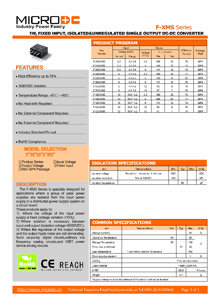 F-XMS_8922206.PDF Datasheet Download --- IC-ON-LINE