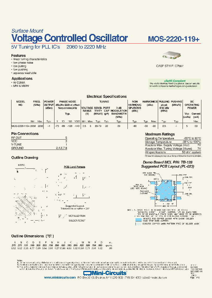 MOS-2220-119_8974909.PDF Datasheet Download --- IC-ON-LINE