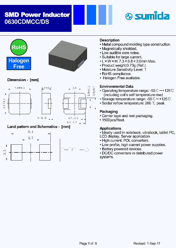 0630CDMCCDS_8977985.PDF Datasheet Download --- IC-ON-LINE
