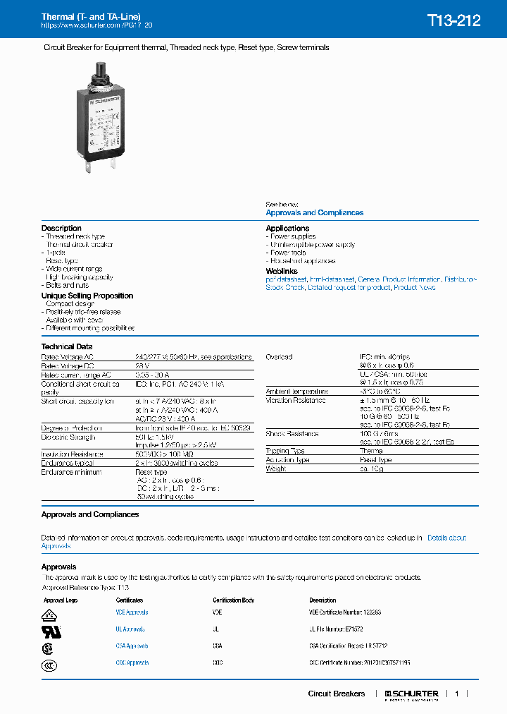 T13-212-18_8981569.PDF Datasheet Download --- IC-ON-LINE