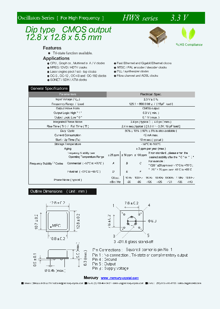 HW8_8992008.PDF Datasheet Download --- IC-ON-LINE