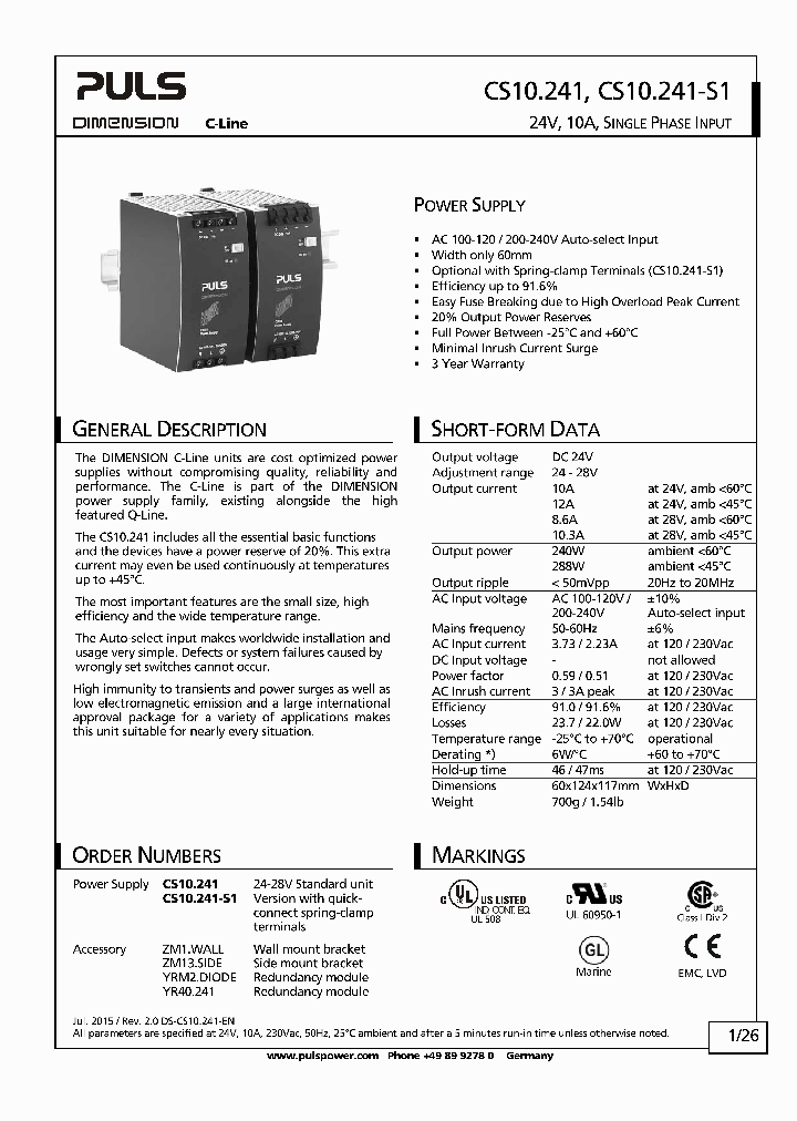 CS10241_8993515.PDF Datasheet Download --- IC-ON-LINE