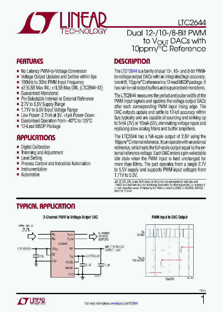 LTC6992_8993902.PDF Datasheet Download --- IC-ON-LINE