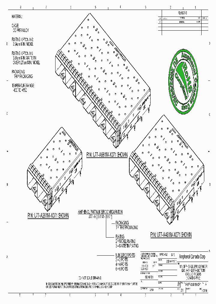 P-U77-AX61M-X071_9000801.PDF Datasheet Download --- IC-ON-LINE