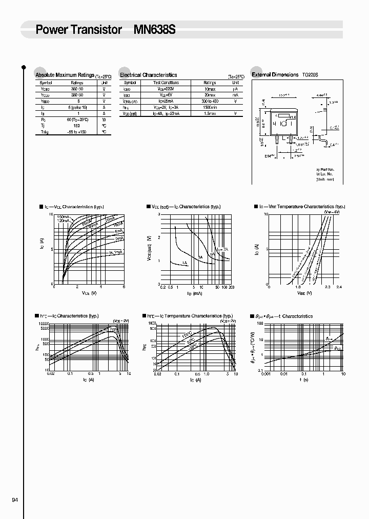 MN638S_9022608.PDF Datasheet Download --- IC-ON-LINE