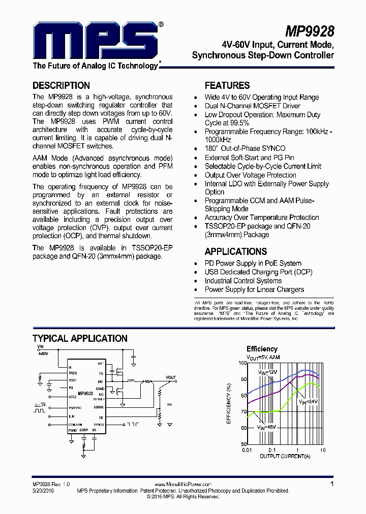 MP9928_9026232.PDF Datasheet Download --- IC-ON-LINE