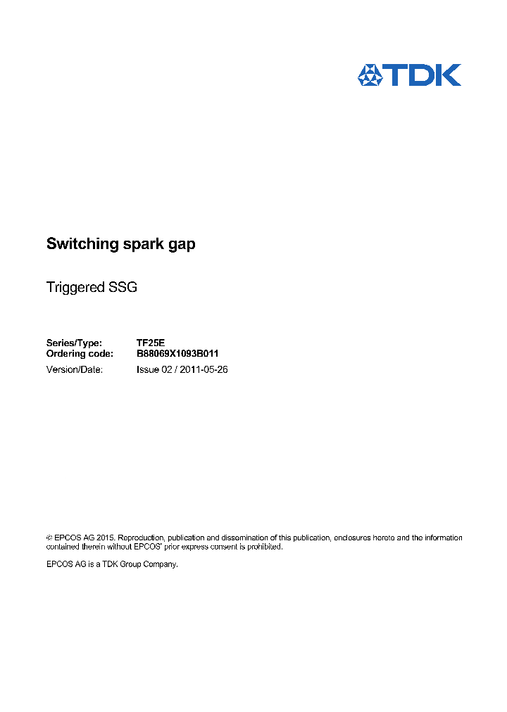 B88069X1093B011_9027371.PDF Datasheet Download --- IC-ON-LINE
