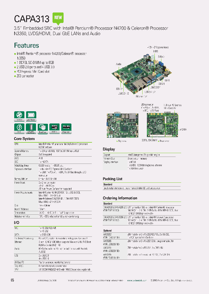 CAPA313_9036054.PDF Datasheet Download --- IC-ON-LINE