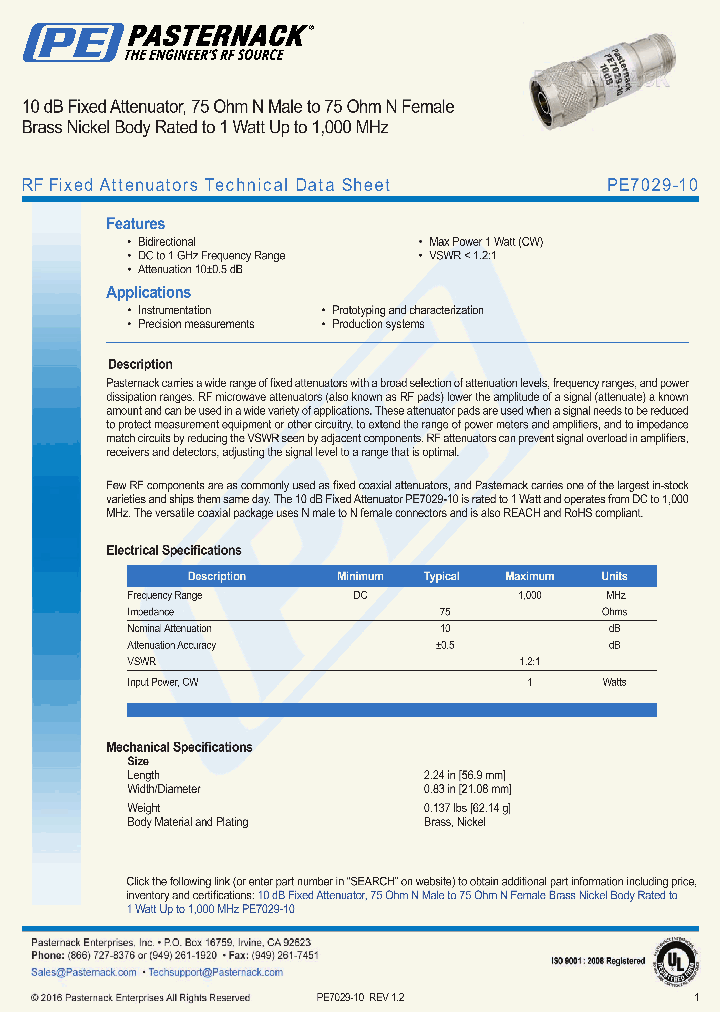 PE7029-10_9074475.PDF Datasheet Download --- IC-ON-LINE
